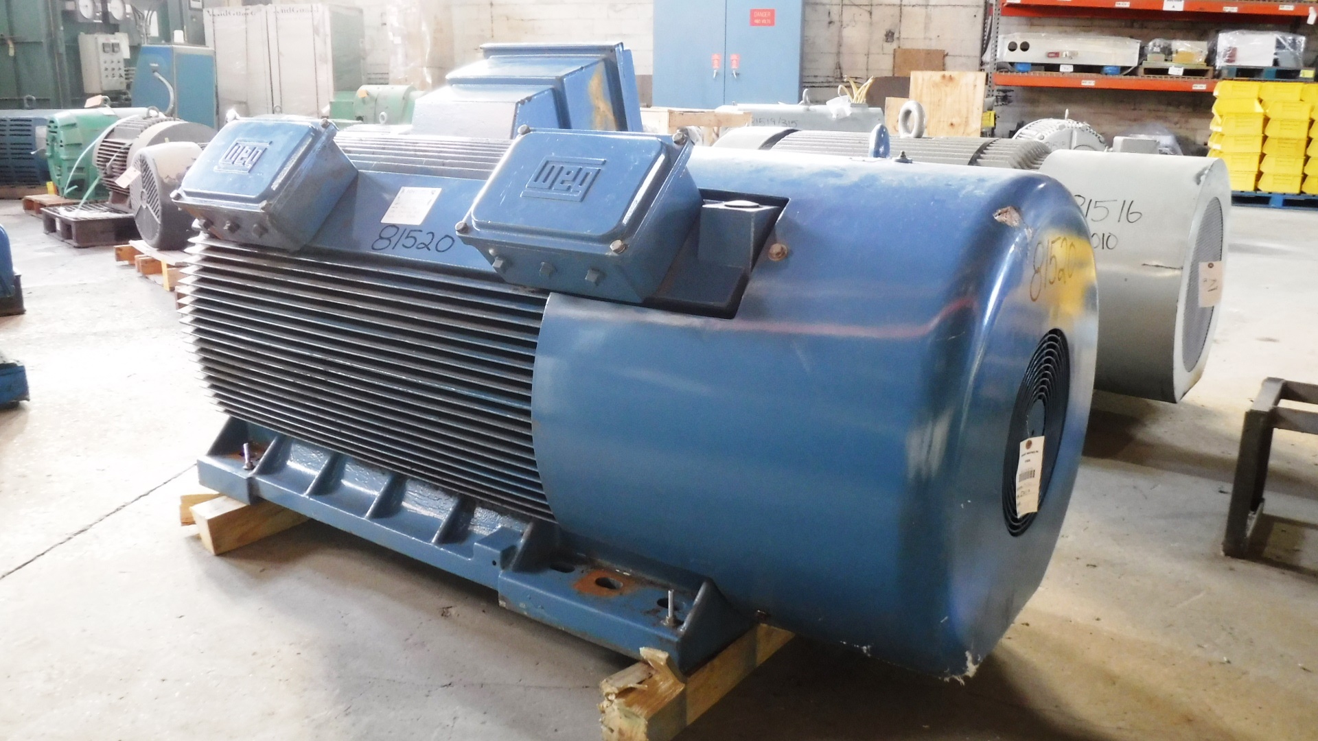 WEG 600 HP 1800 RPM 5811 Squirrel Cage Motor